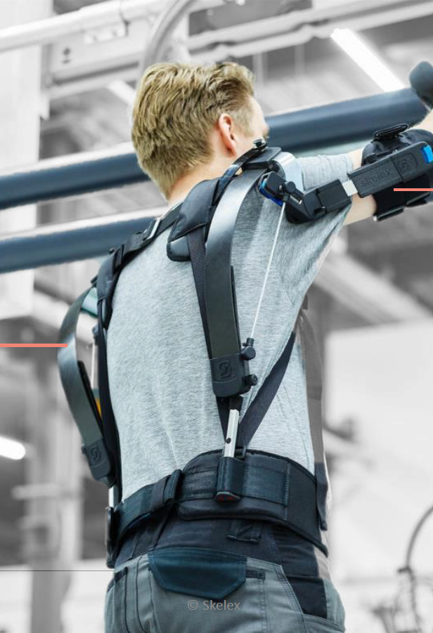 Exoskelet biedt ondersteuning bij zwaar werk | FME